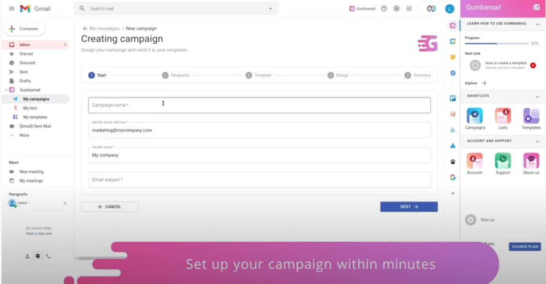 How to Launch a Gmail Email Marketing Campaign in 7 Steps